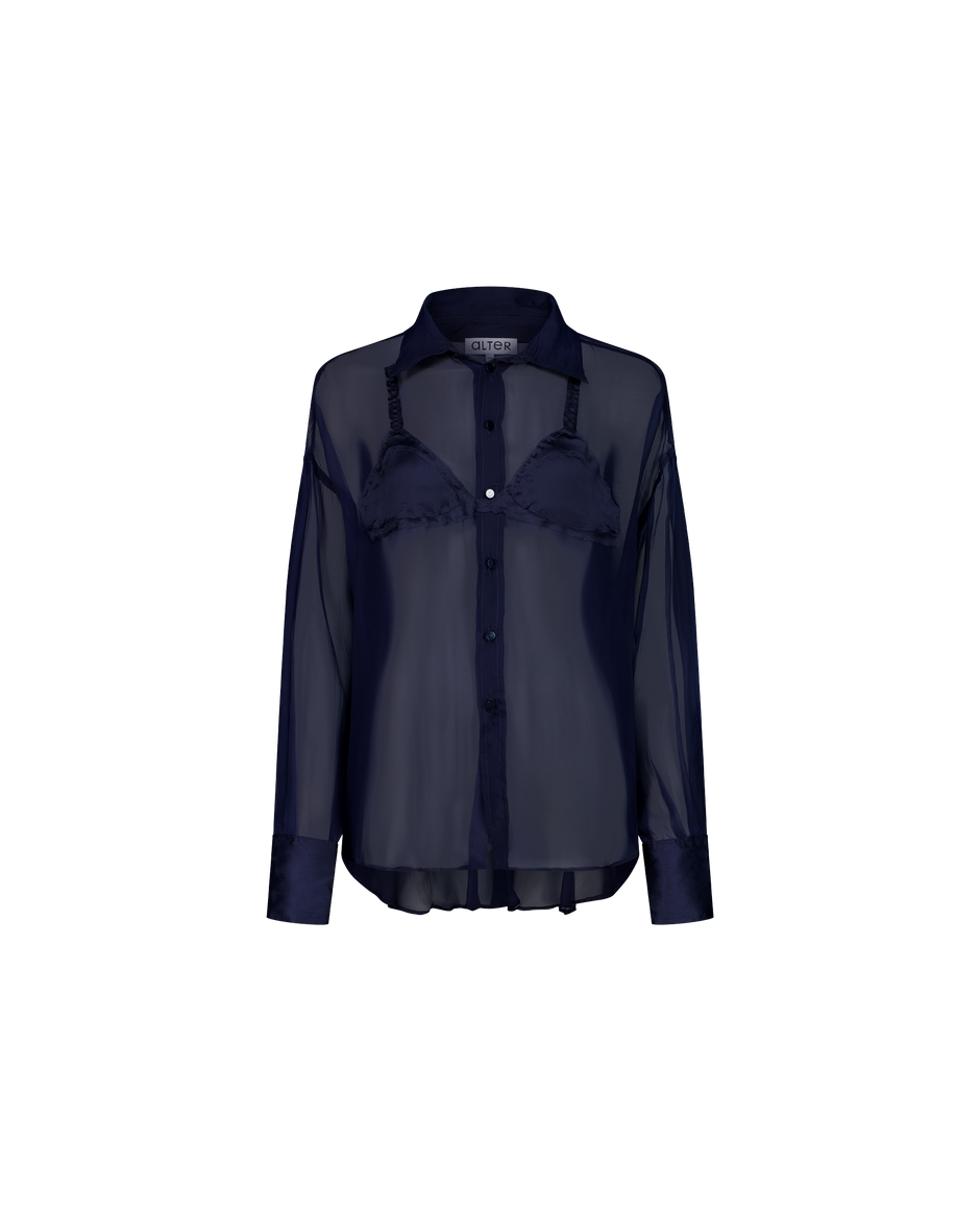 DOM SILK SHIRT – Unisex silk shirt Made in France